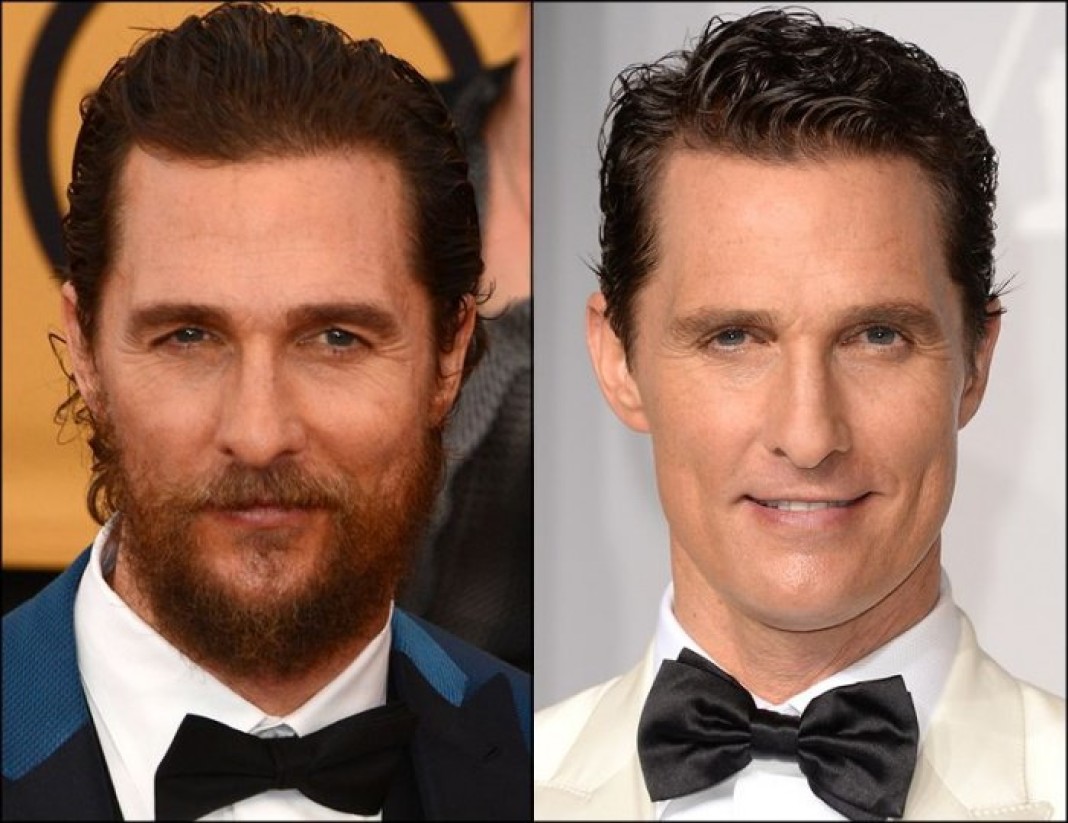 La barbe, change un homme ! 32 acteurs avec et sans barbe ...