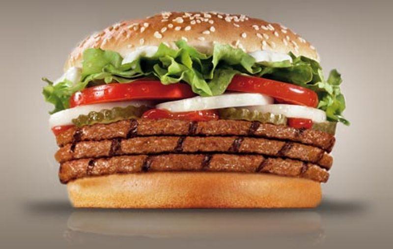 Recette Burger King : Le Triple Whopper - Breakforbuzz