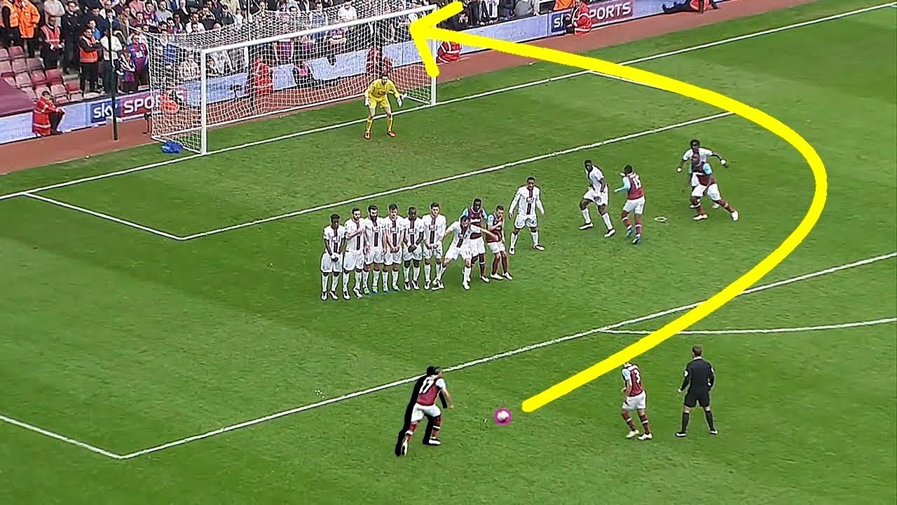Les coups francs les plus ÉTRANGES dans le FOOTBALL - Breakforbuzz