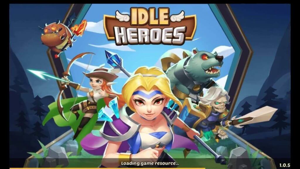 DÉCOUVERTE IDLE HEROES ?? **JEU ULTRA SYMPA** - Breakforbuzz