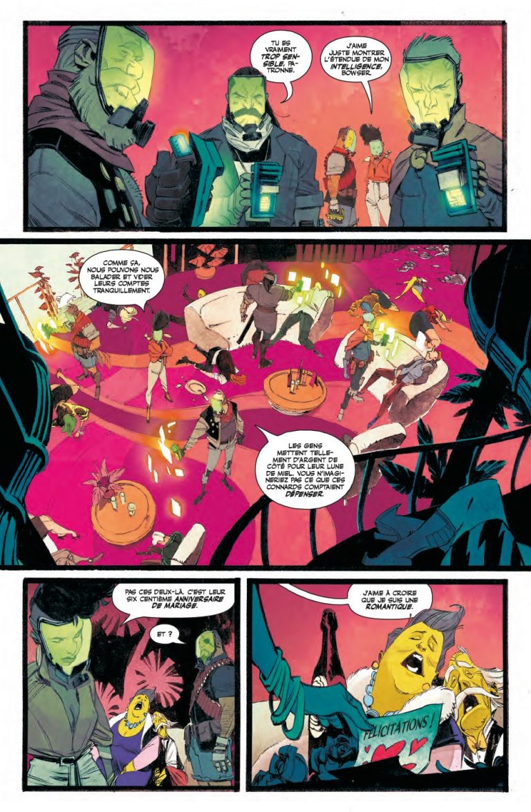 La préview du comics Space Bandits de Mark Millar et Matteo Scalera ...