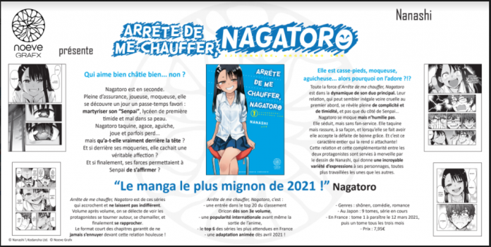 Avis Manga Noeve Grafx - Arrête de me chauffer, Nagatoro (tome 1) - Breakforbuzz
