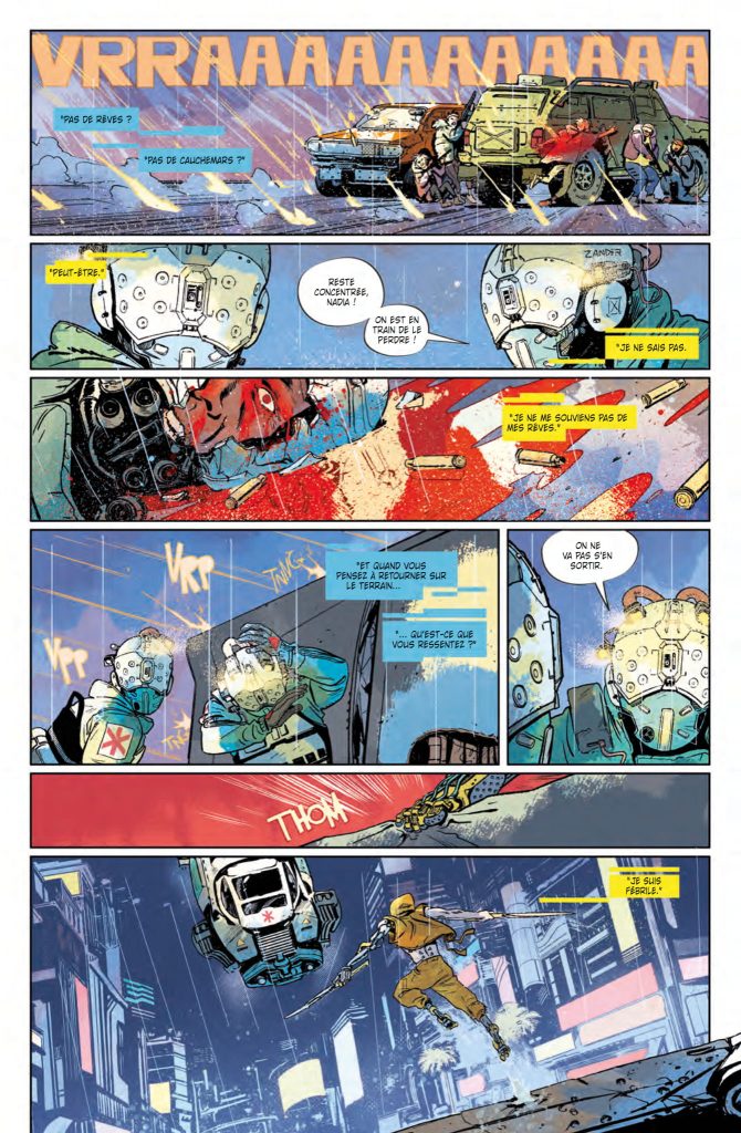 Extrait du comics Cyberpunk 2077 : Trauma Team (Panini Comics ...