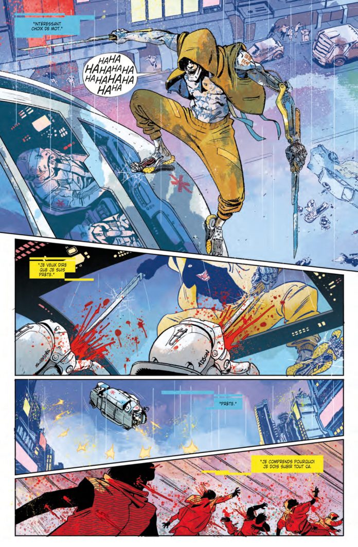 Extrait du comics Cyberpunk 2077 : Trauma Team (Panini Comics ...