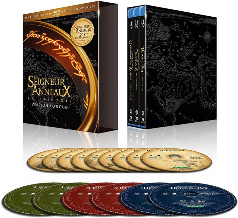 Coffret Le Seigneur Des Anneaux : La Trilogie - Edition spéciale 20ème anniversaire - Breakforbuzz