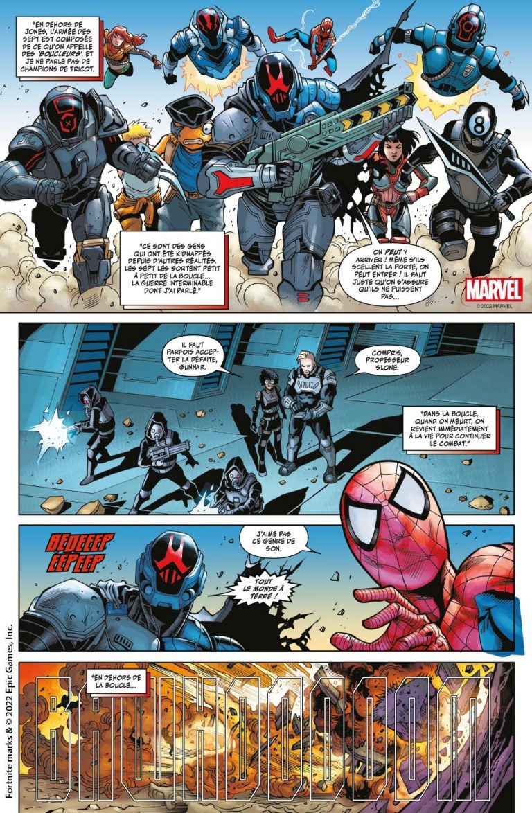 Fortnite x Marvel : la Guerre zéro - Extrait du comics ! - Breakforbuzz