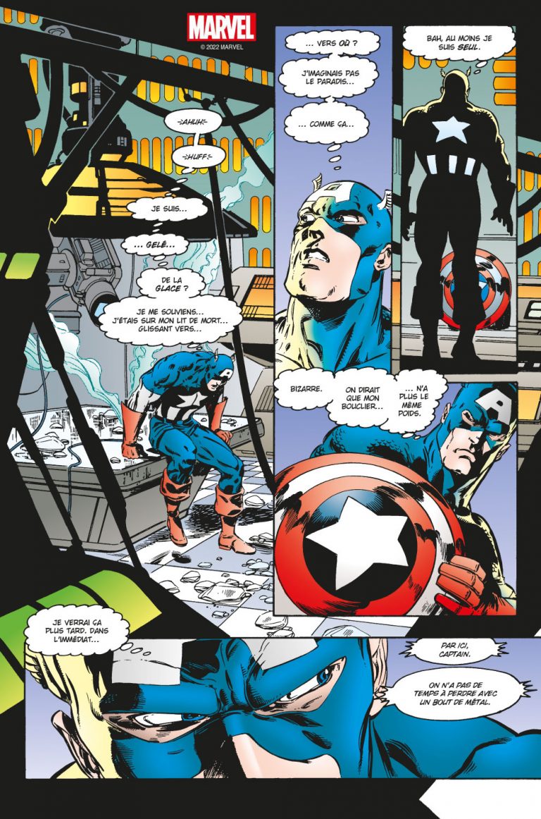 Extrait du comics - Captain America Marvel Omnibus - Breakforbuzz