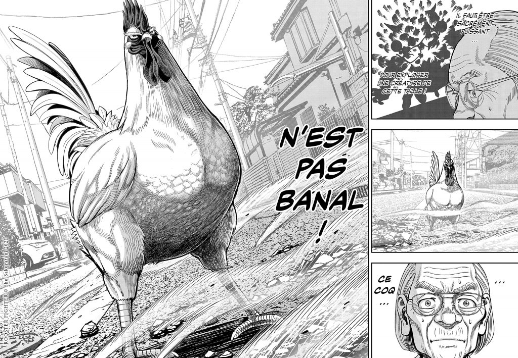 Avis manga - Rooster Fighter - Coq de Baston - Breakforbuzz