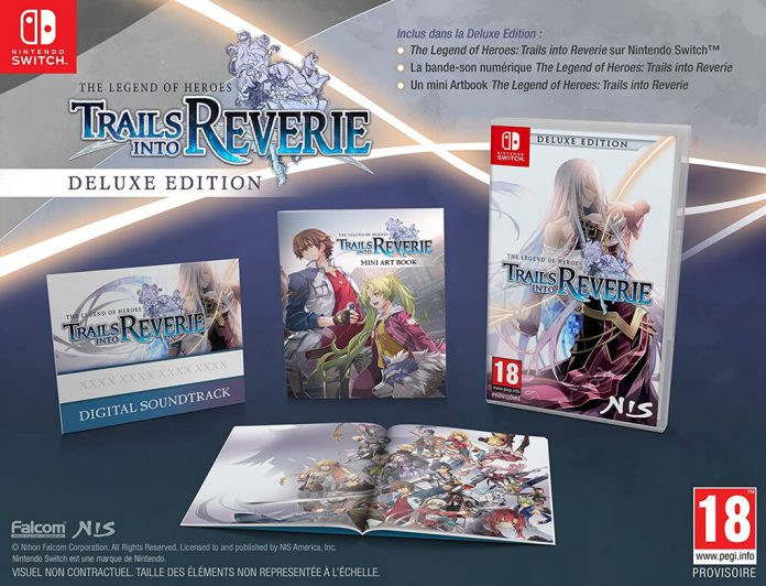 The Legend of Heroes : Trails From Zero - Edition Deluxe Switch ...