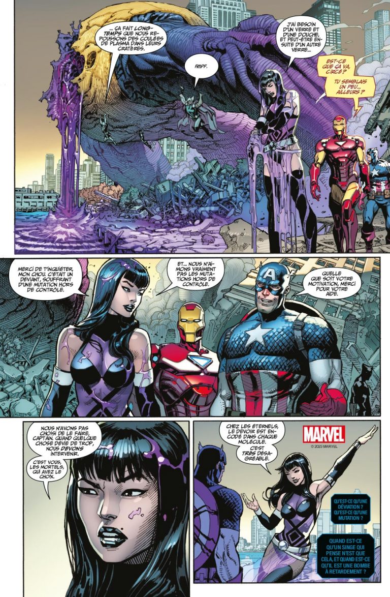 Extrait comics - A.X.E. Judgment Day (tome 1) - Breakforbuzz