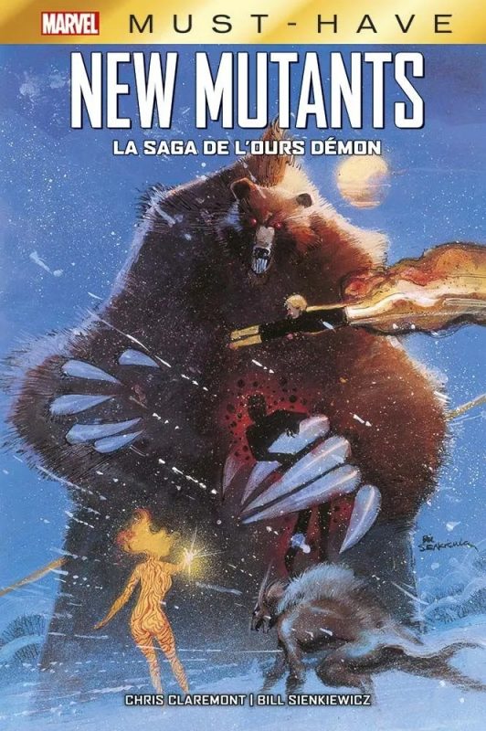 Découvrez la saga légendaire des Nouveaux Mutants : L'Ours Démon de Chris Claremont et Bill ...