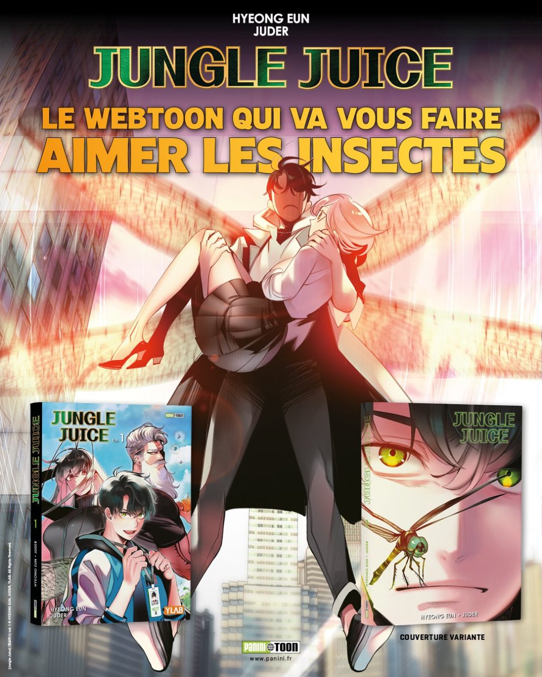 Avis webtoon - Jungle Juice (tome 1) - Breakforbuzz