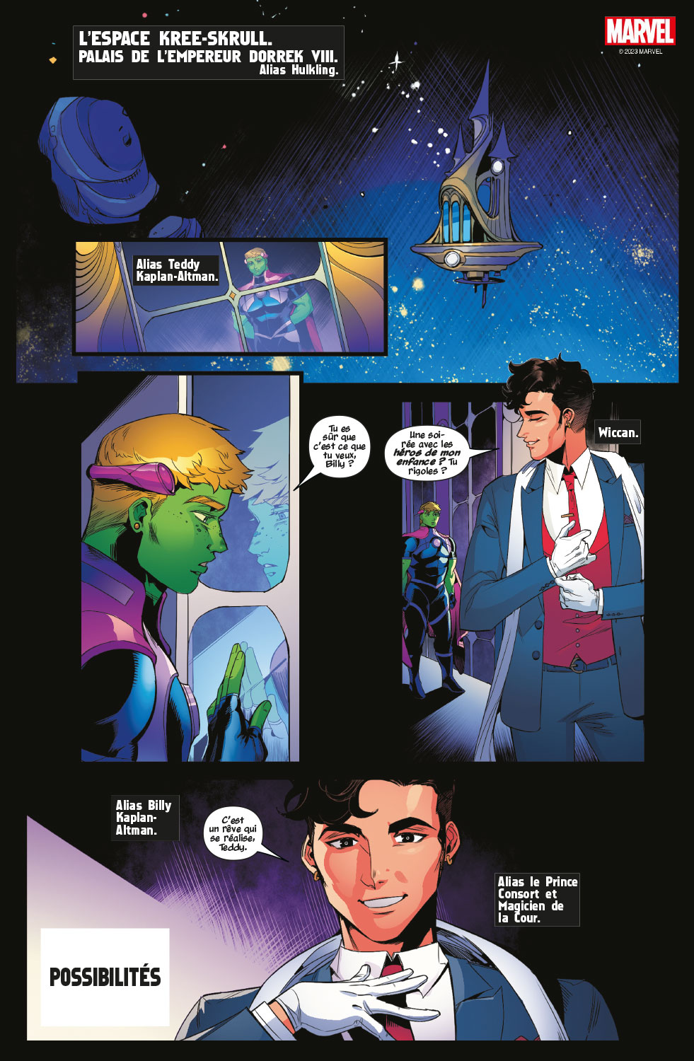 Extrait du comics - Marvel Pride (Panini Comics) - Breakforbuzz