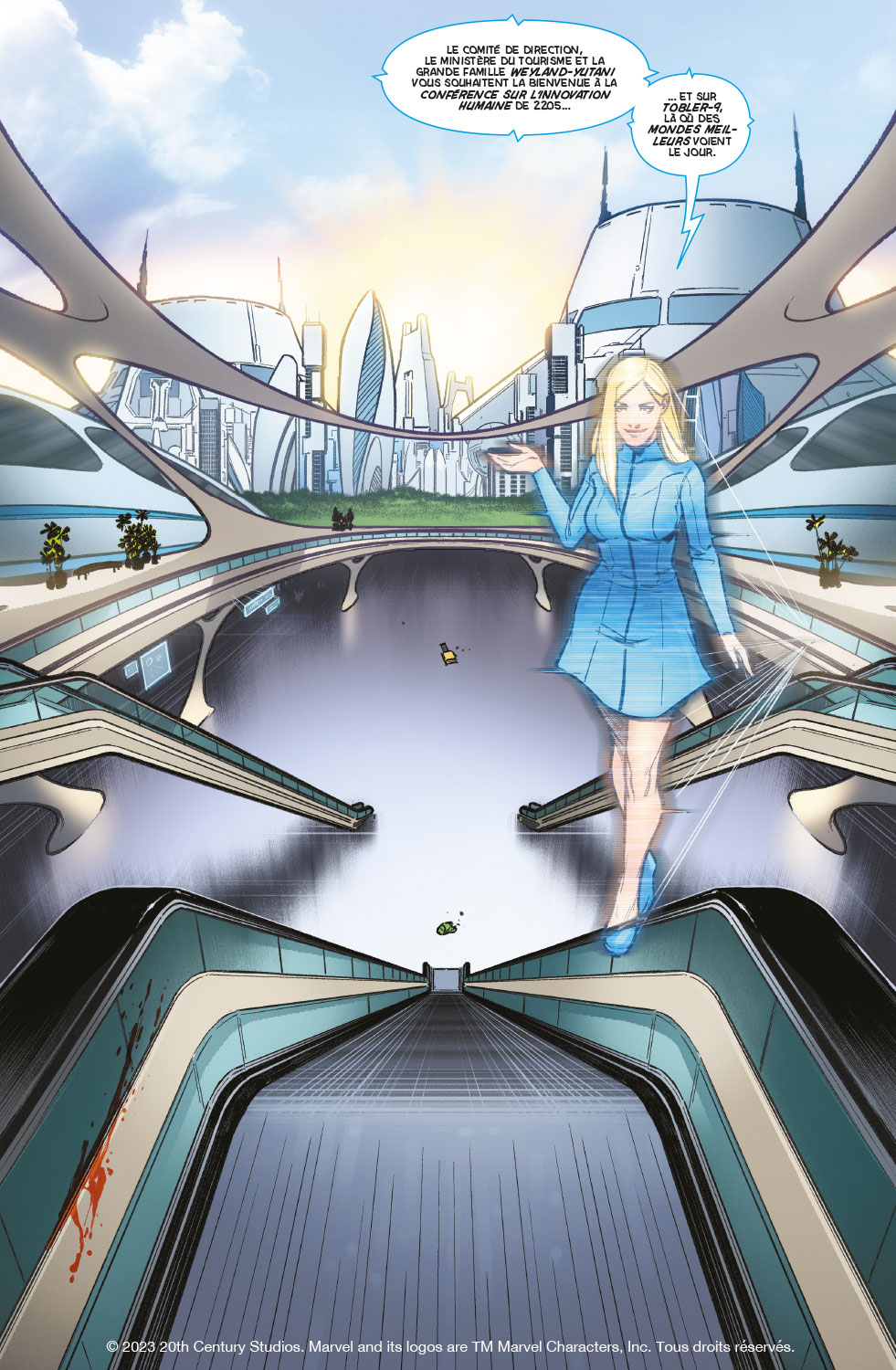 Extrait du comics - Alien Tome 3 : Icarus - Breakforbuzz