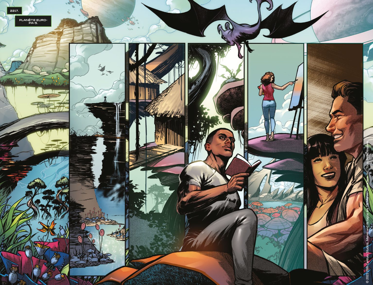 Extrait du comics - Alien Tome 3 : Icarus - Breakforbuzz