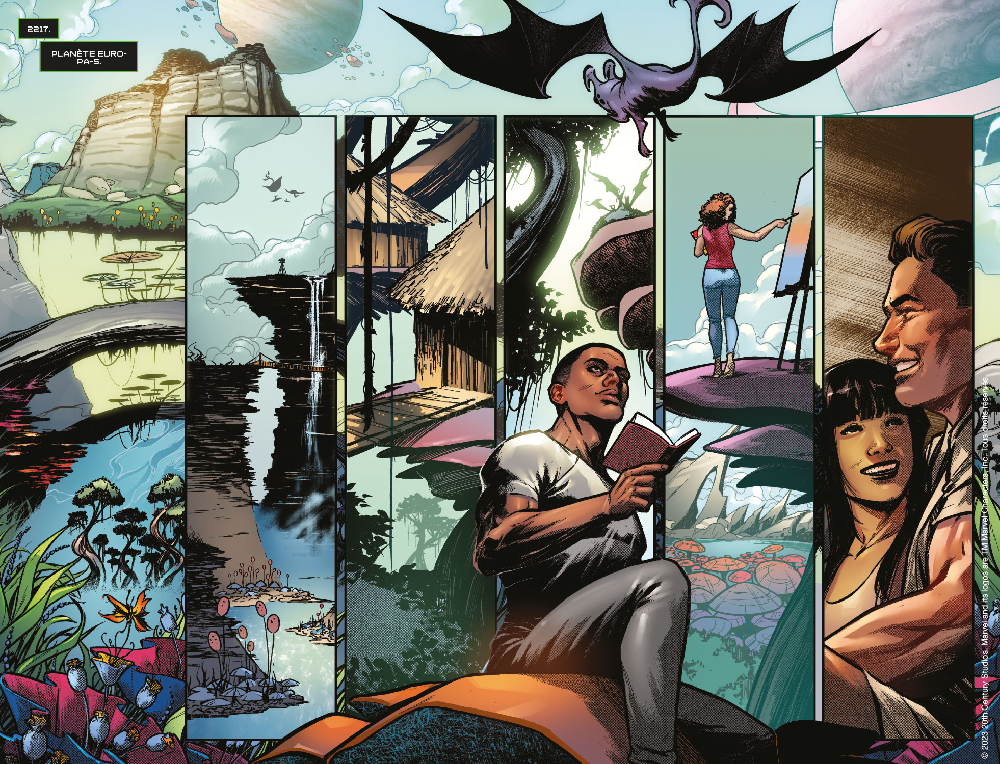 Extrait du comics - Alien Tome 3 : Icarus - Breakforbuzz