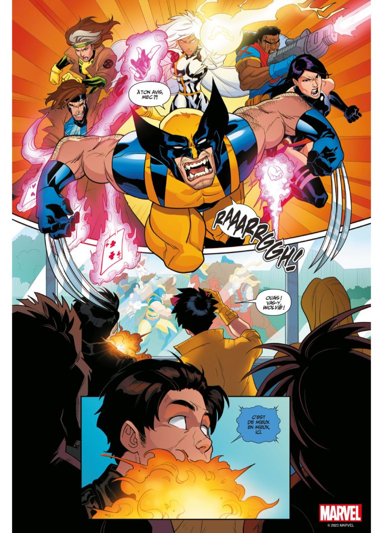 Extrait comics - X-Men '92 : Le monde est un vampire (Tome 1 ...