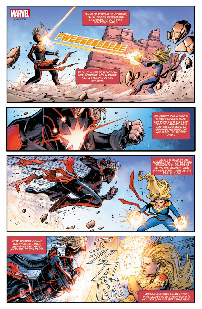 Extrait comics - Captain Marvel (tome 7) 100% Marvel - Panini Comics ...