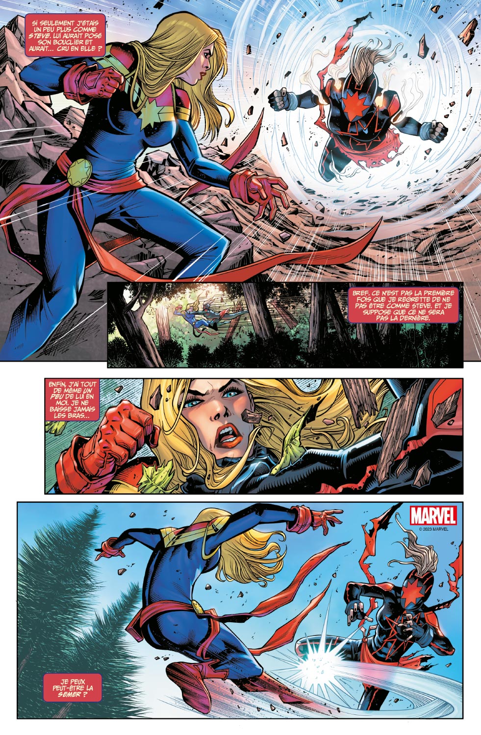 Extrait comics - Captain Marvel (tome 7) 100% Marvel - Panini Comics ...