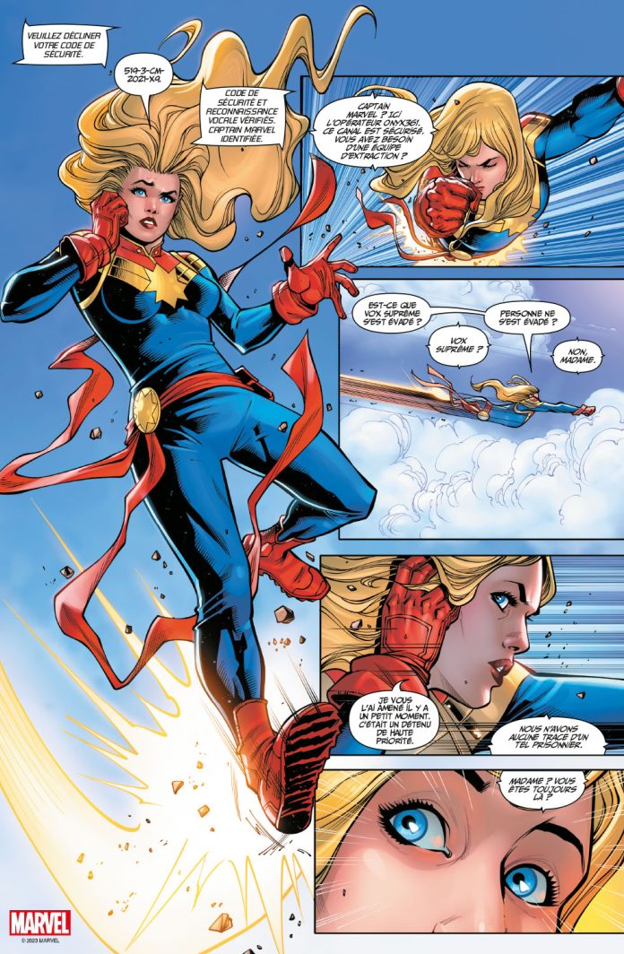 Extrait comics - Captain Marvel (tome 7) 100% Marvel - Panini Comics ...