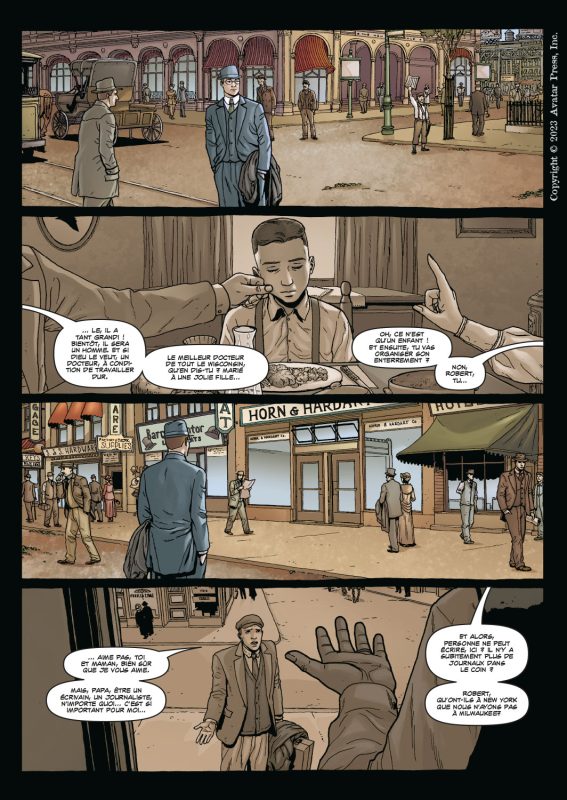 Extrait comics - Providence et autres Récits Lovecraftiens (Panini ...