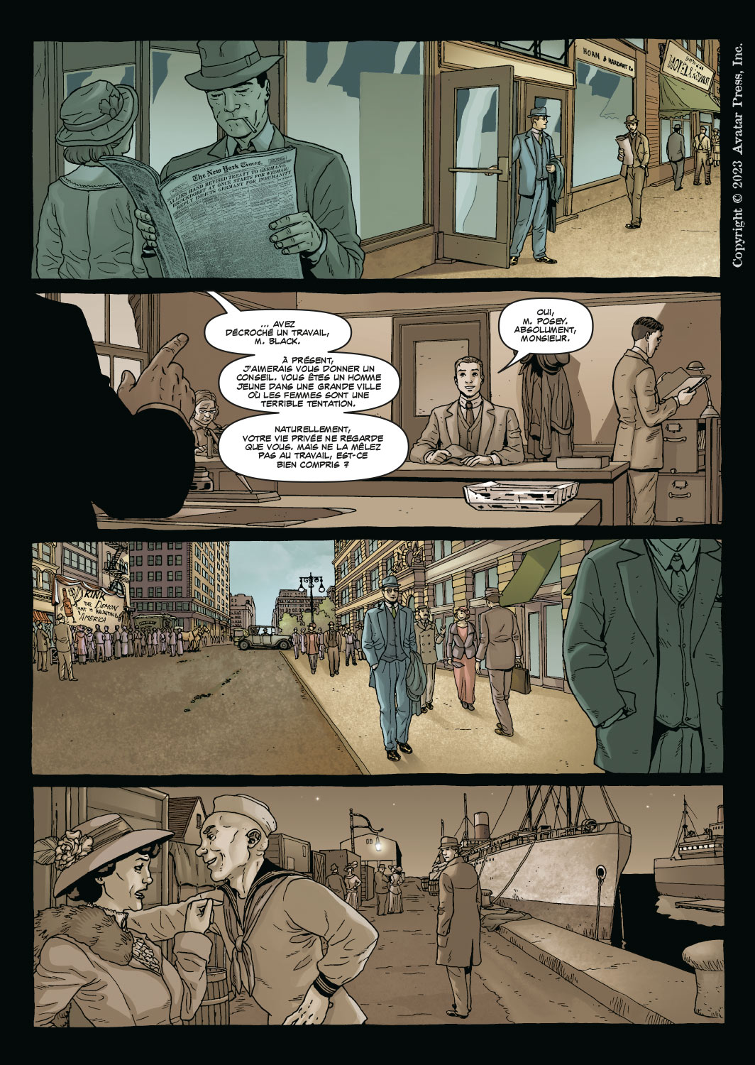 Extrait comics - Providence et autres Récits Lovecraftiens (Panini ...