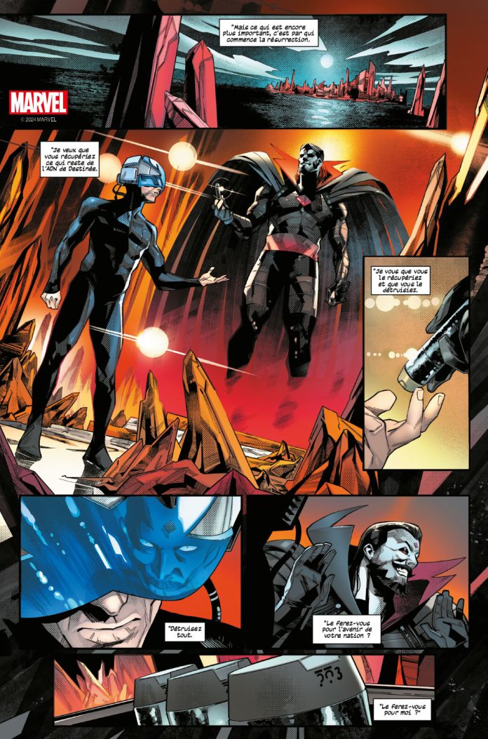 Extrait comics - X-Men Inferno Marvel Deluxe (Panini Comics) - Breakforbuzz