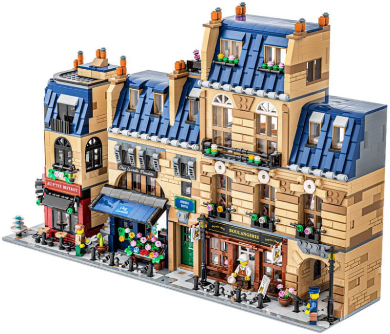 Rue parisienne - LEGO Bricklink - Breakforbuzz