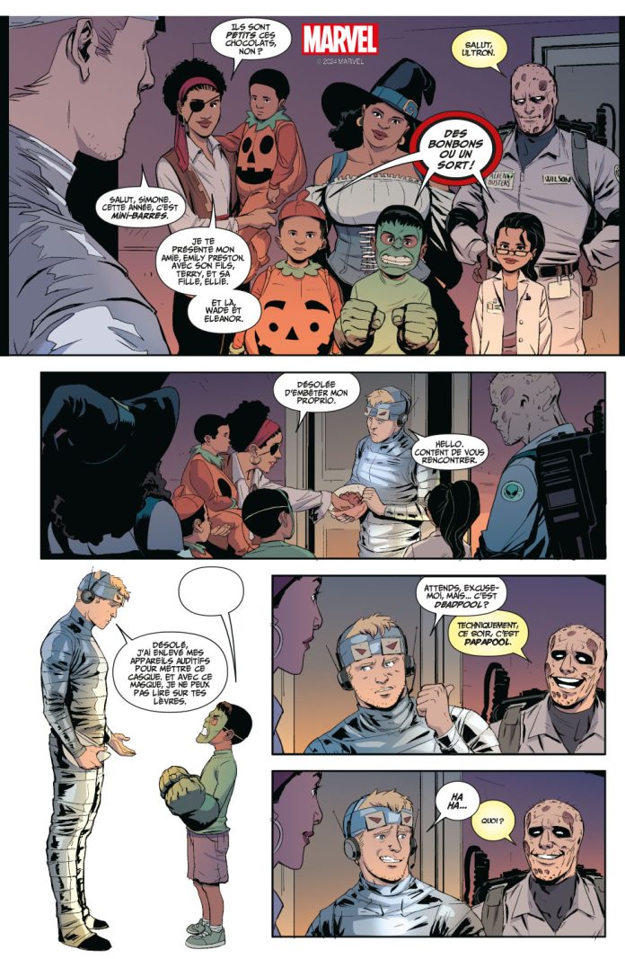 Extrait comics - Deadpool Vs. Hawkeye (tome 1) chez Panini Comics ...