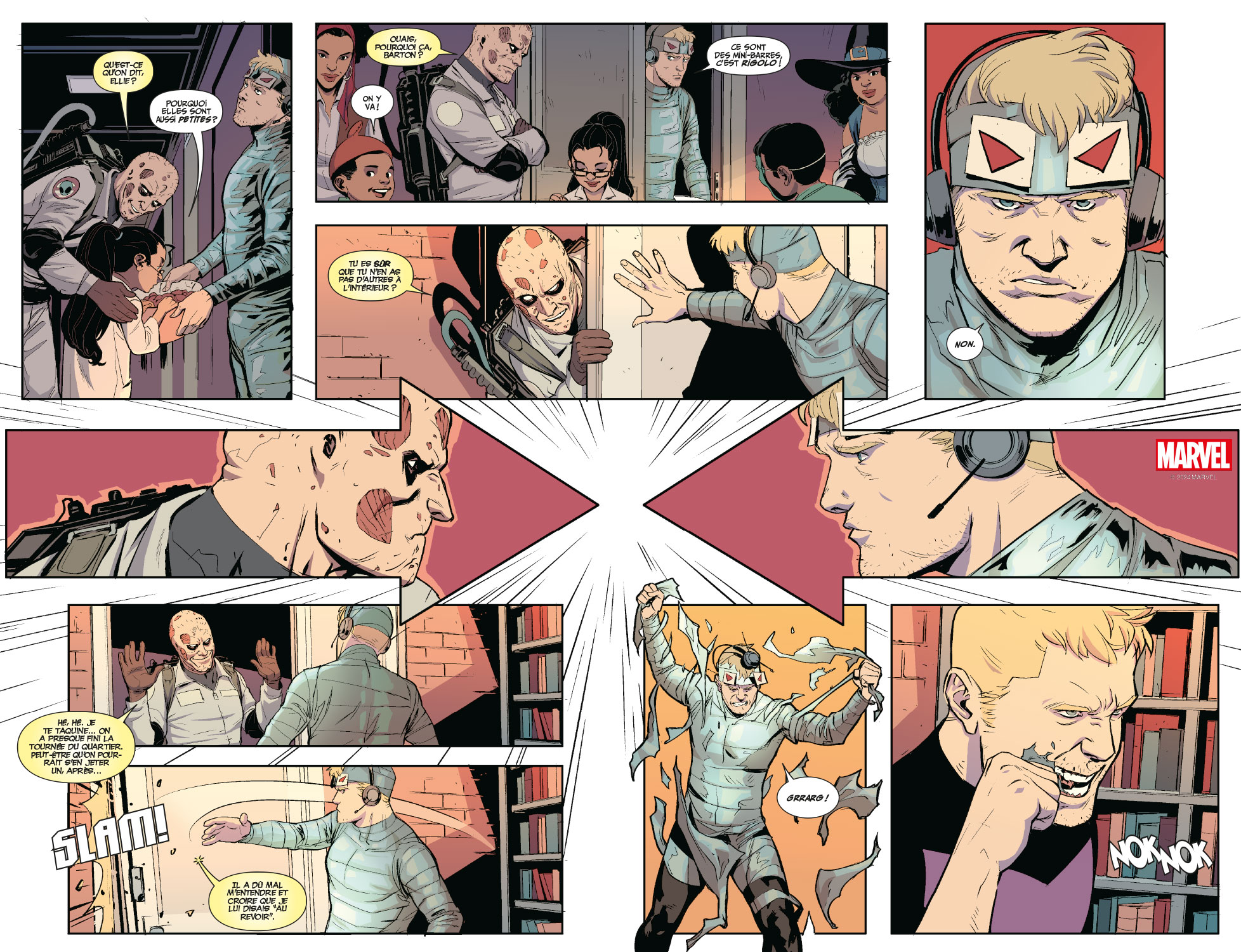 Extrait comics - Deadpool Vs. Hawkeye (tome 1) chez Panini Comics ...