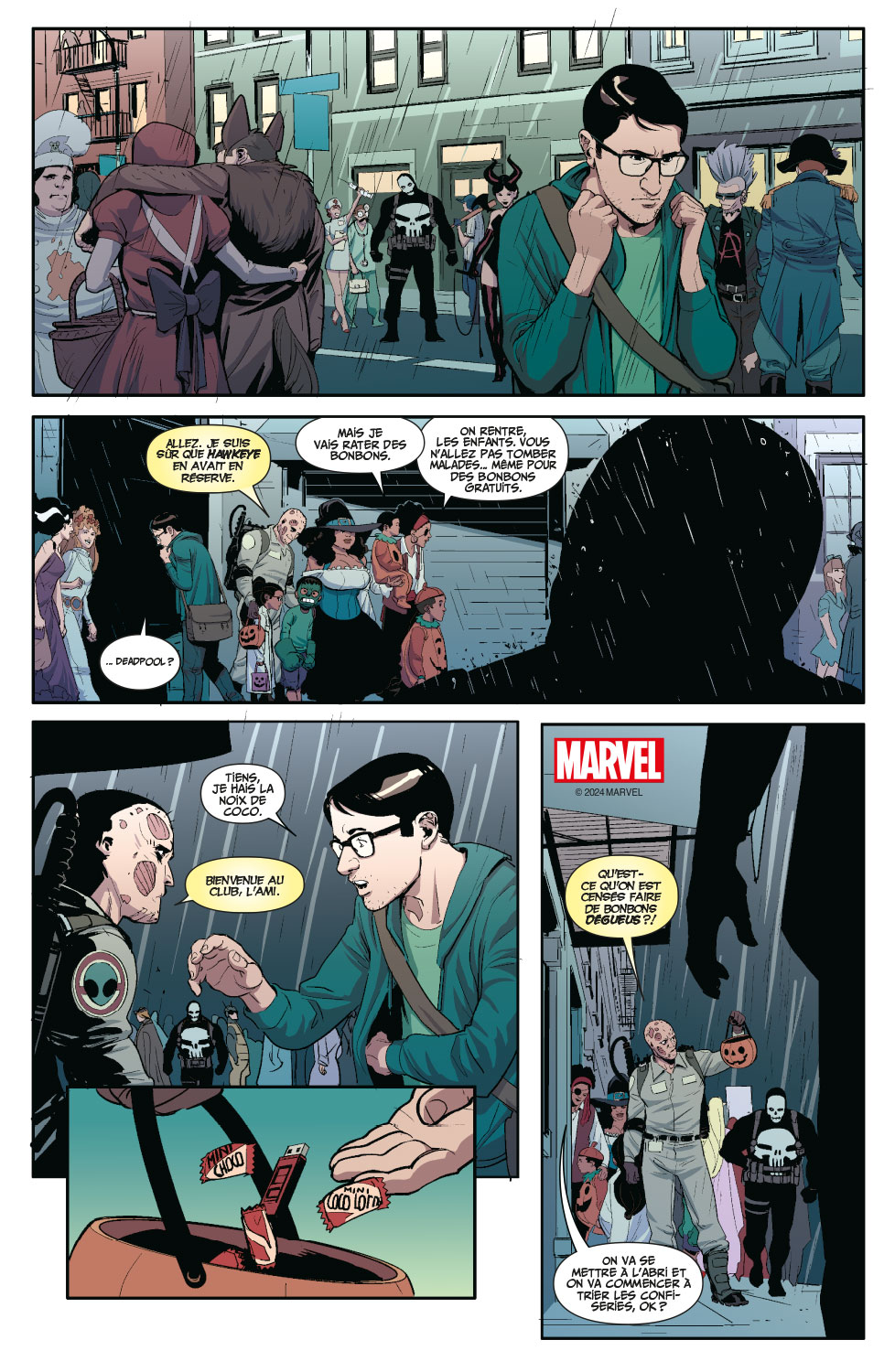 Extrait comics - Deadpool Vs. Hawkeye (tome 1) chez Panini Comics ...