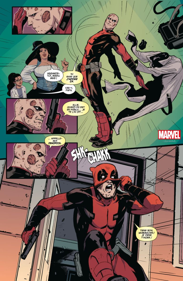 Extrait comics - Deadpool Vs. Hawkeye (tome 1) chez Panini Comics ...