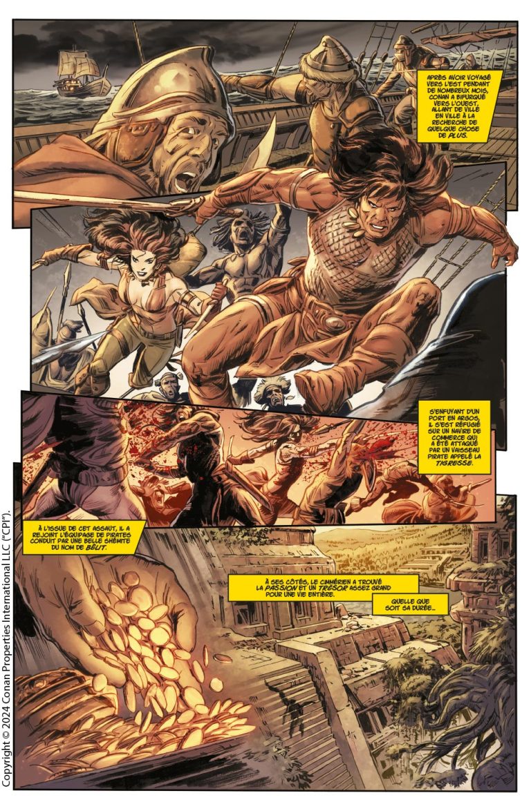Extrait comics - Conan le Barbare (Tome 2 - Panini Comics) - Breakforbuzz