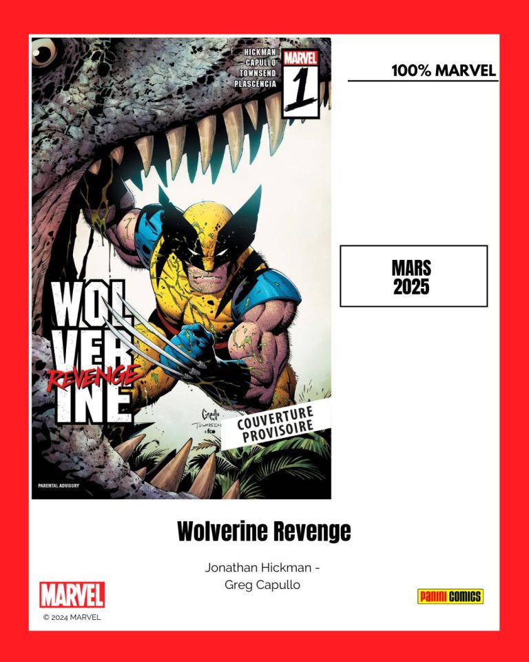 Wolverine Revenge : Hickman et Capullo s'associent pour un récit ...