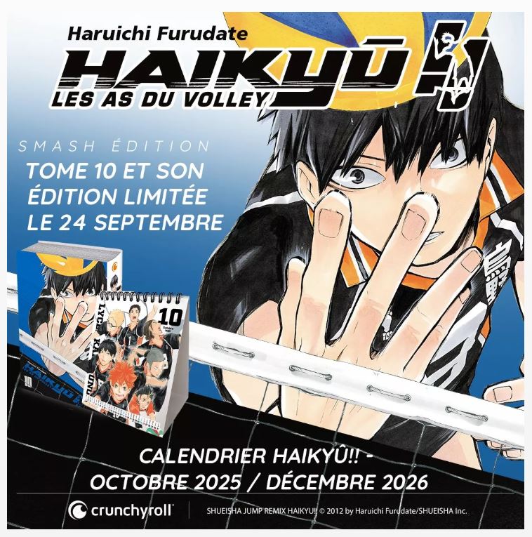 🏐 Haikyû!! Smash – Tome 10 : une édition limitée arrive ! - Breakforbuzz