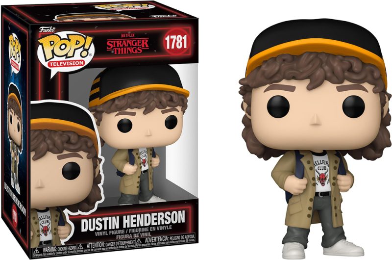 Figurine Funko Pop - Dustin Henderson - Saison 5 de Stranger Things ...