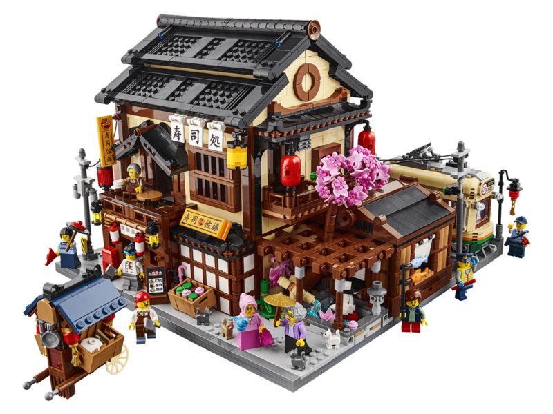Sushi Restaurant - LEGO Bricklink série 7 - Breakforbuzz